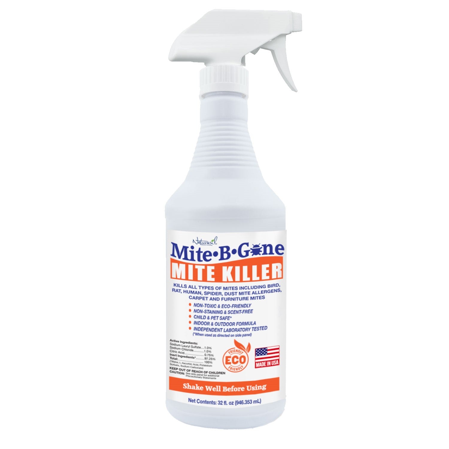 Mite-B-Gone Mite Killer Spray 16oz – Naturasil