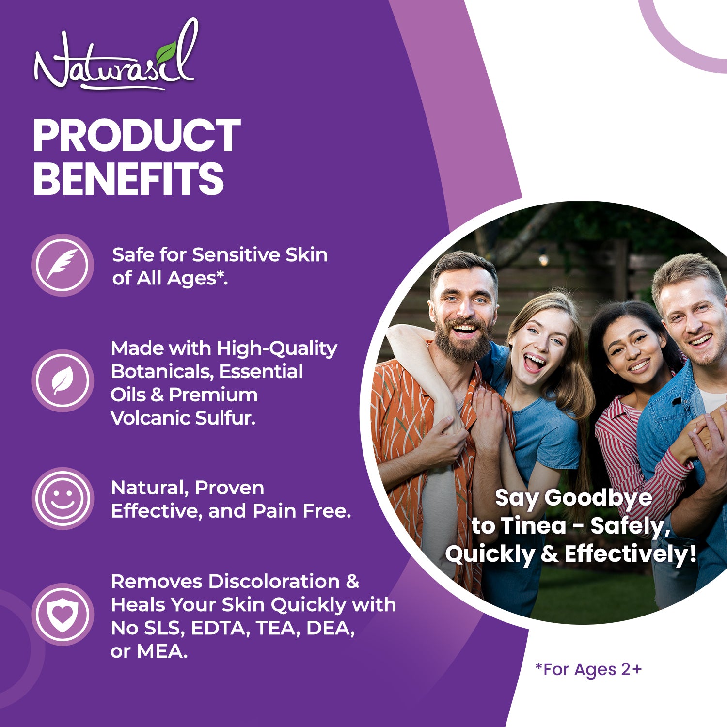 Naturasil Tinea Versicolor Treatment Kit | 4oz Tinea Versicolor 10% ...