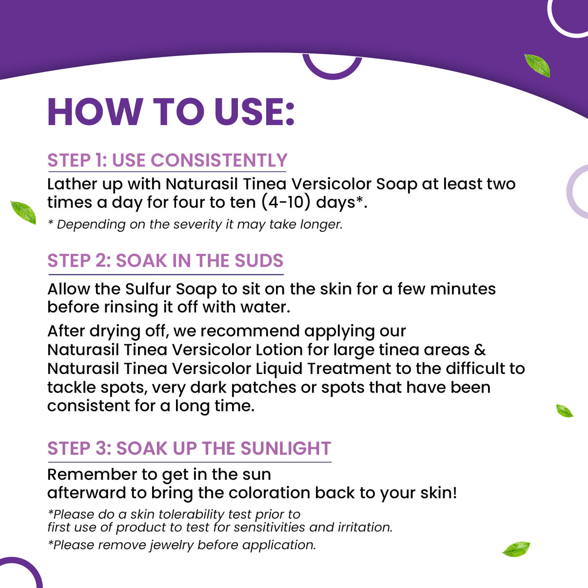 Naturasil Tinea Versicolor Treatment Value Pack | 4oz Tinea Versicolor ...