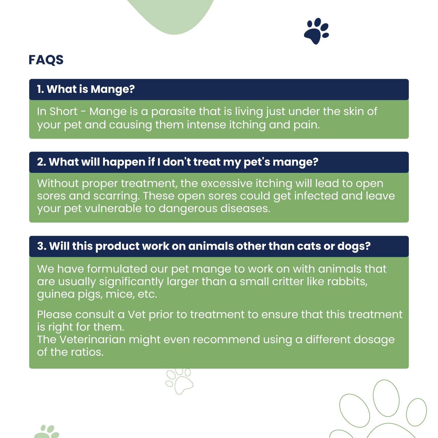 Pet Mange Treatment for Sarcoptic and Demodectic Mange | 50 mL – Naturasil