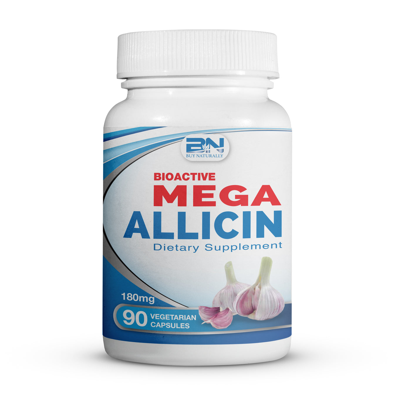 Mega Allicin 100% Allicin from Premium Garlic Made from a Patented and ...