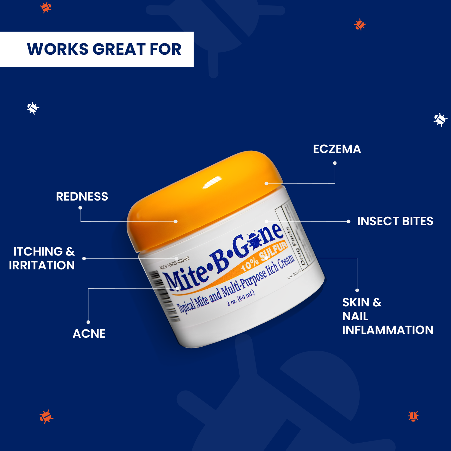 Mite-B-Gone 2oz Cream – Naturasil