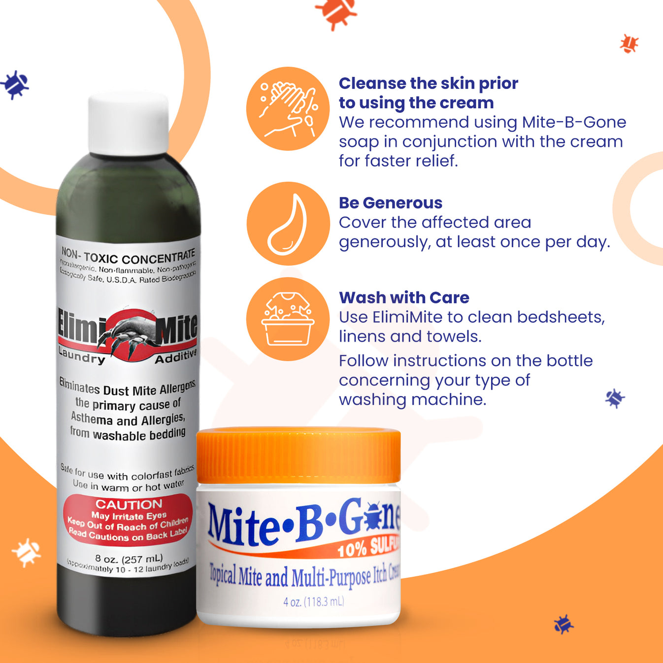 Mite Eliminator Laundry Duo Pack – Naturasil