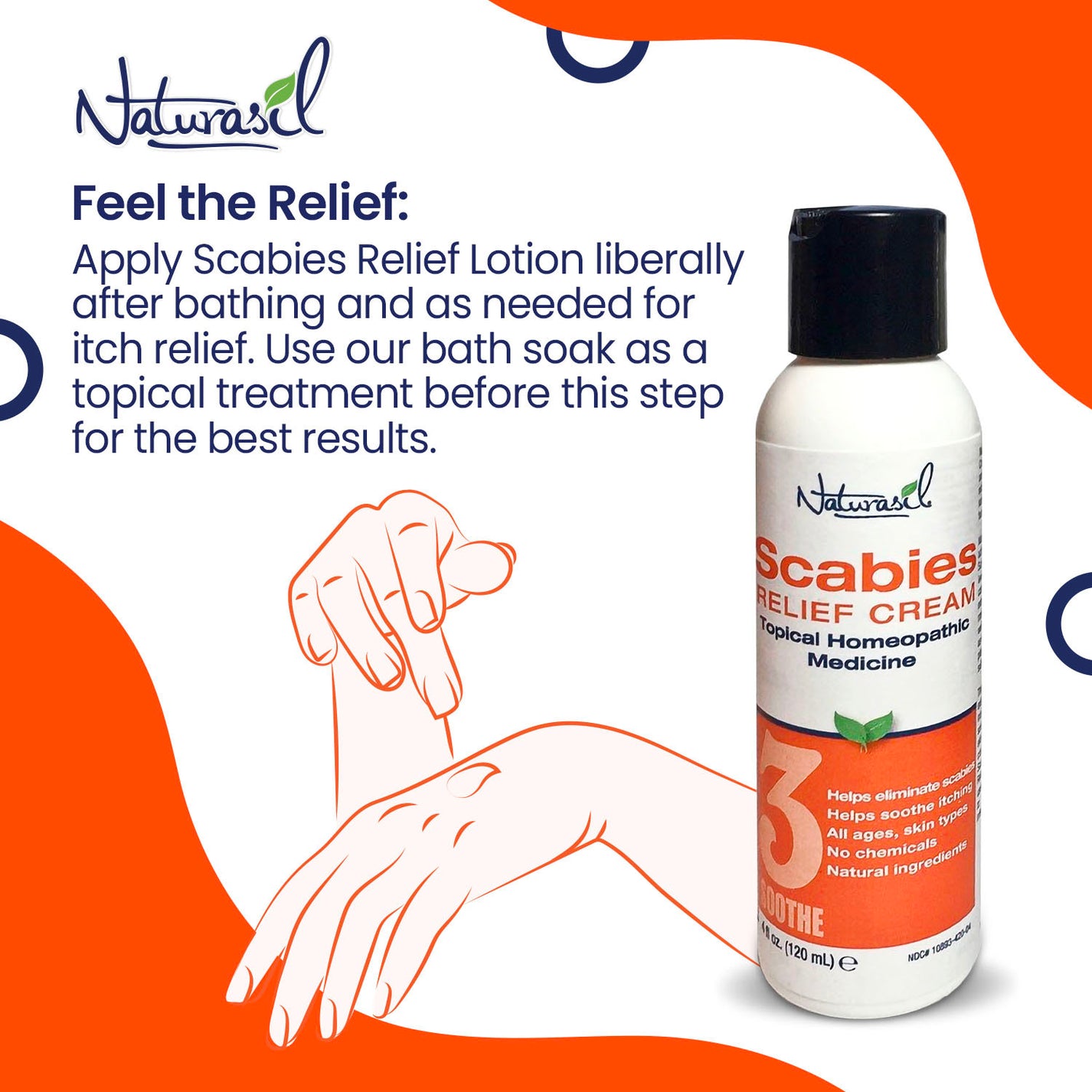Scabies Relief Treatment Cream | 4 oz – Naturasil