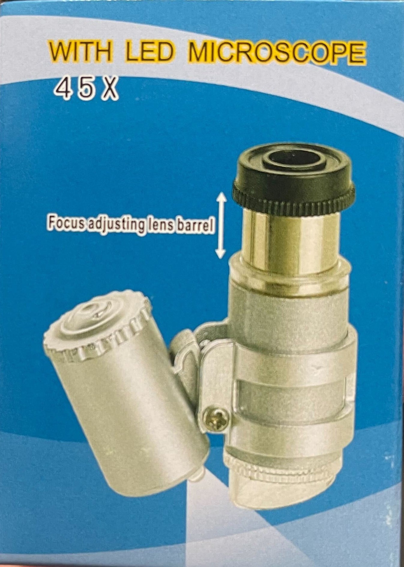 Microscope - Lighted, 45x Zoom with Carrying Case – Naturasil