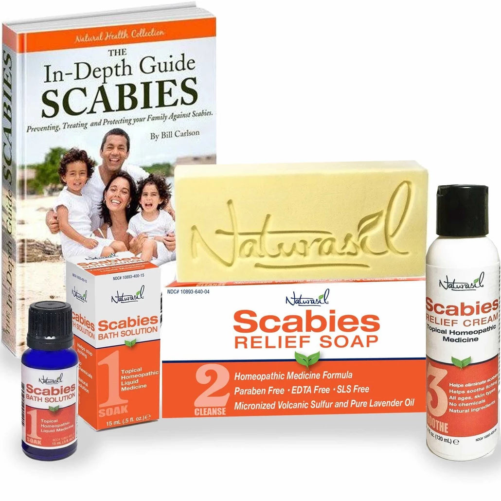 Scabies Treatment Soap With Pure Lavender Naturasil