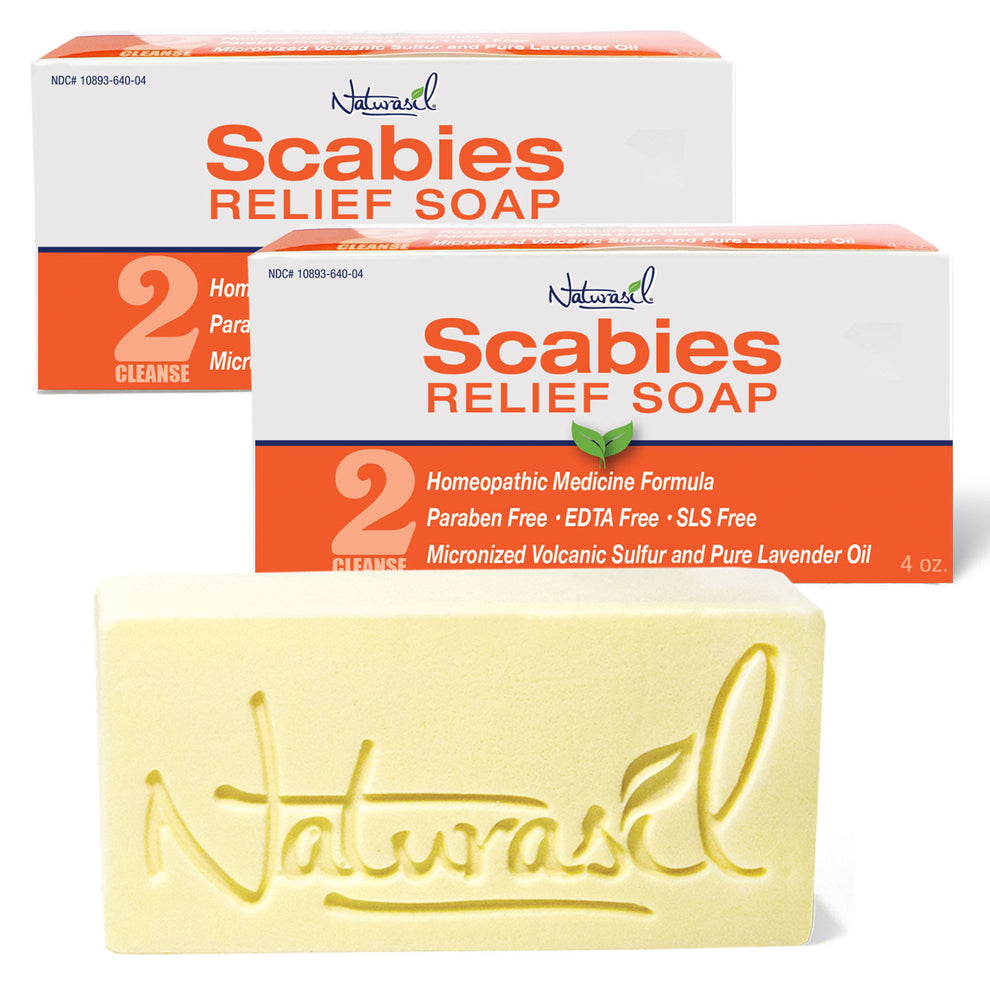 Scabies Pure Lavender and 10% Sulfur Treatment Soap | 2 Bar Pack ...