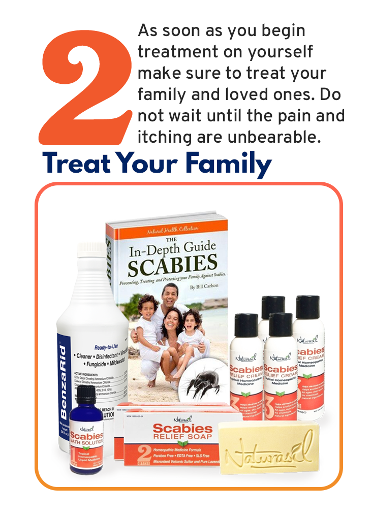 Naturasil Scabies Treatment Family Pack