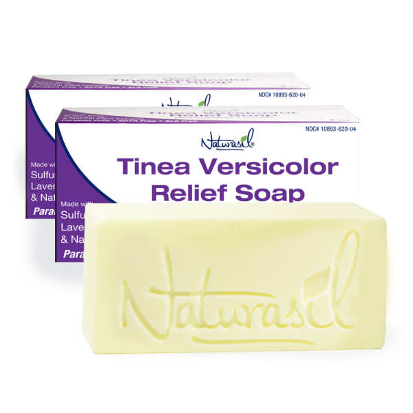 Naturasil Tinea Versicolor 10% Sulfur Medicated Soap | 4oz Bar (2 Pack ...